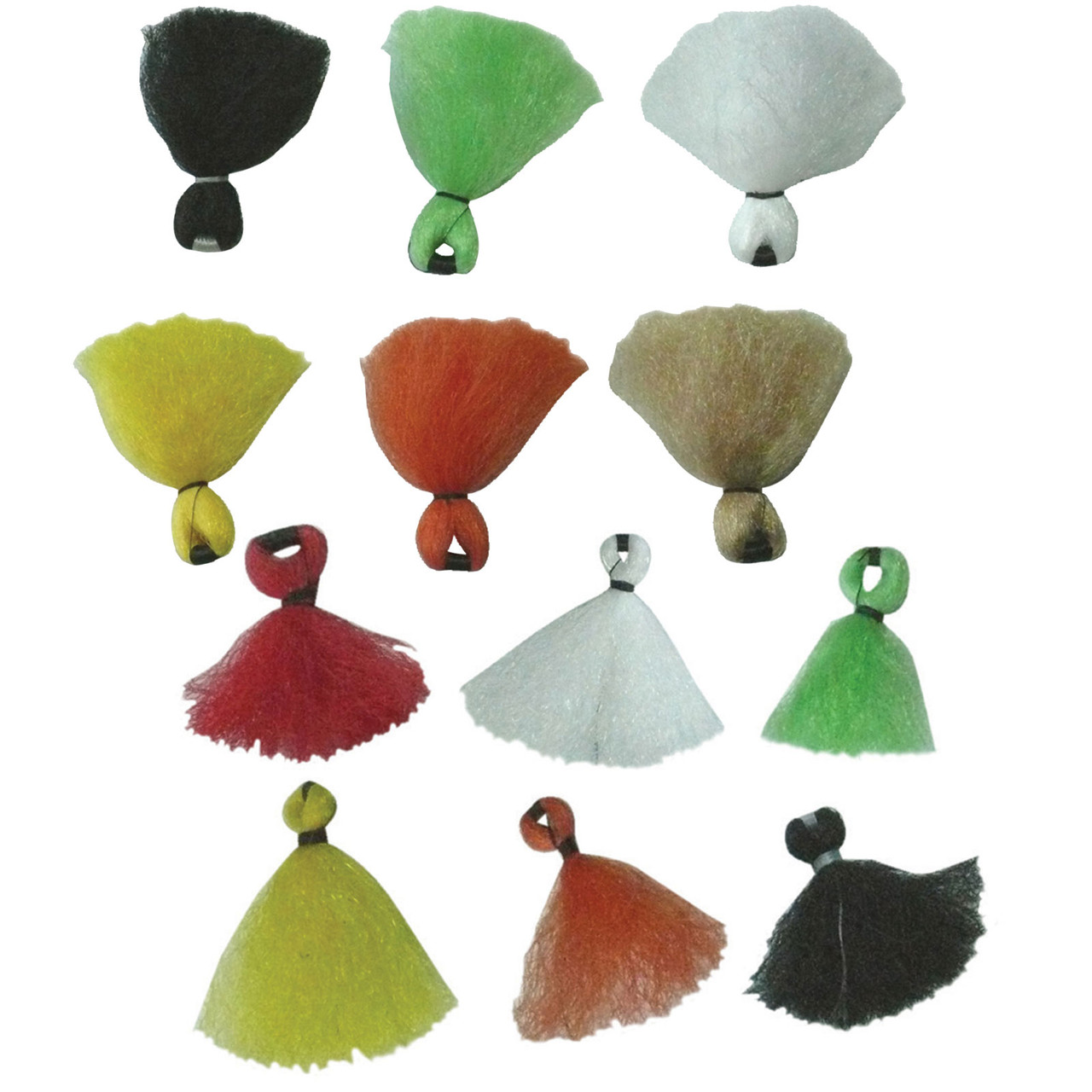 Anglers Accessories Poly Vee Hand Tied Yarn Strike Indicators 3 Packs ...
