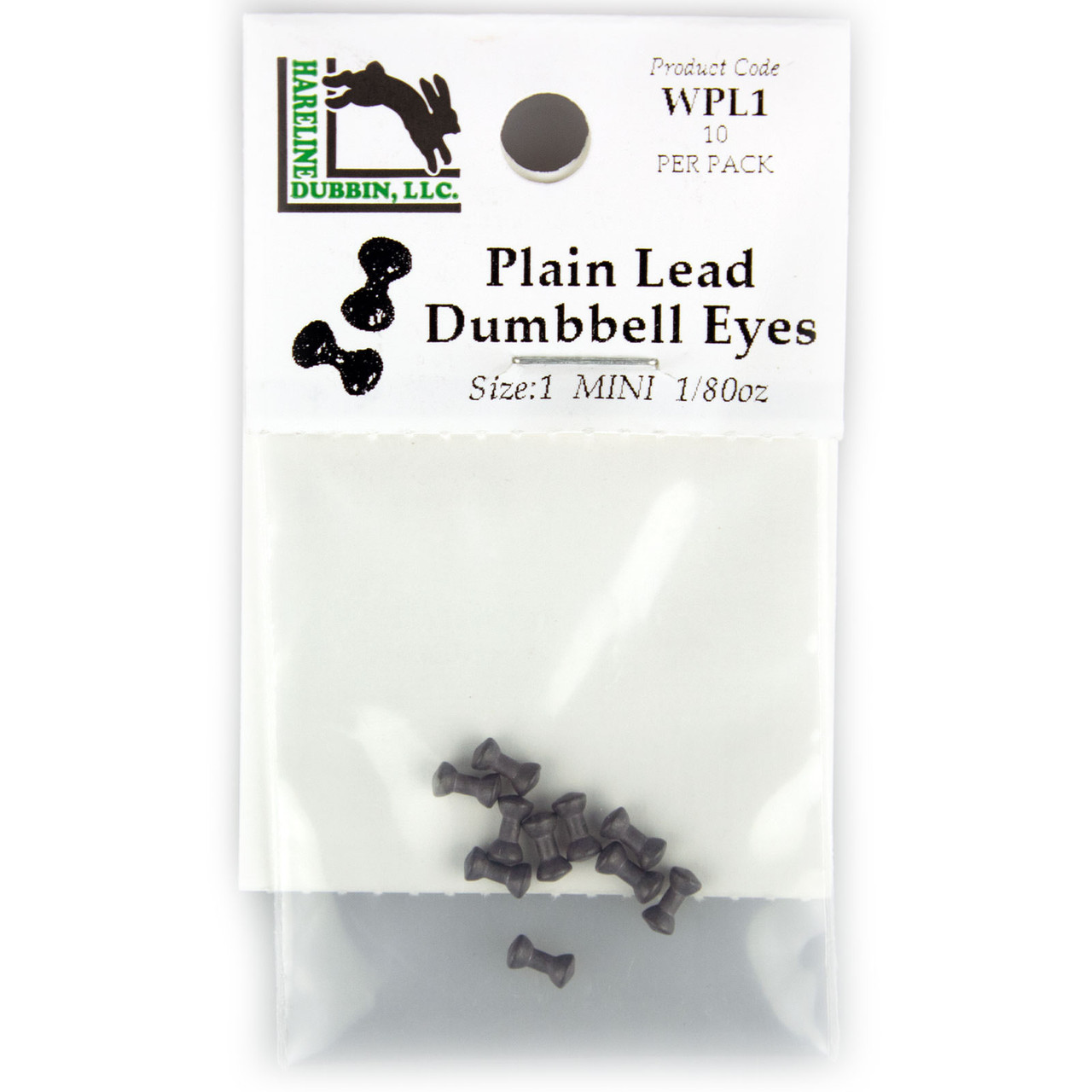 Hareline Lead Dumbbell Eyes - AvidMax