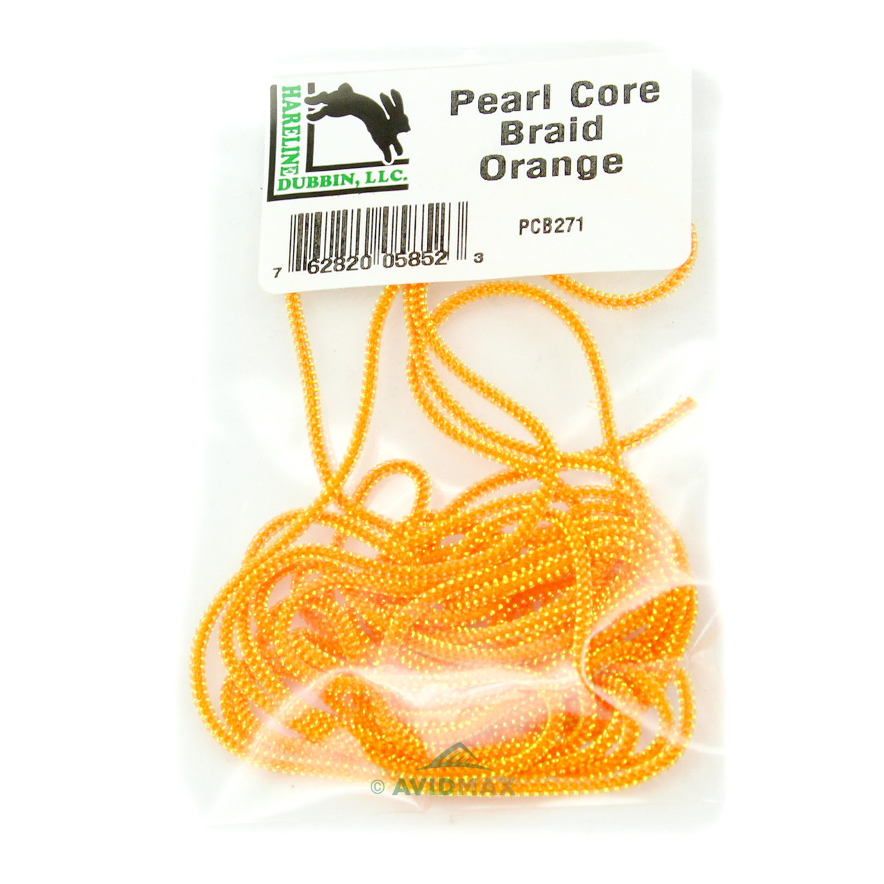 Hareline Pearl Core Braid - AvidMax