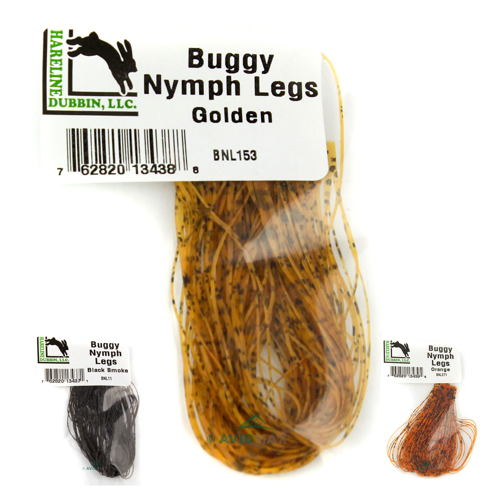 Fly Tying - Rubber Legs - AvidMax