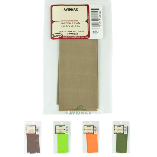 Wapsi 1mm Razor Fly Foam - AvidMax