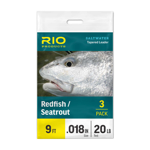 RIO Redfish / Seatrout Leaders 3-Pack - AvidMax