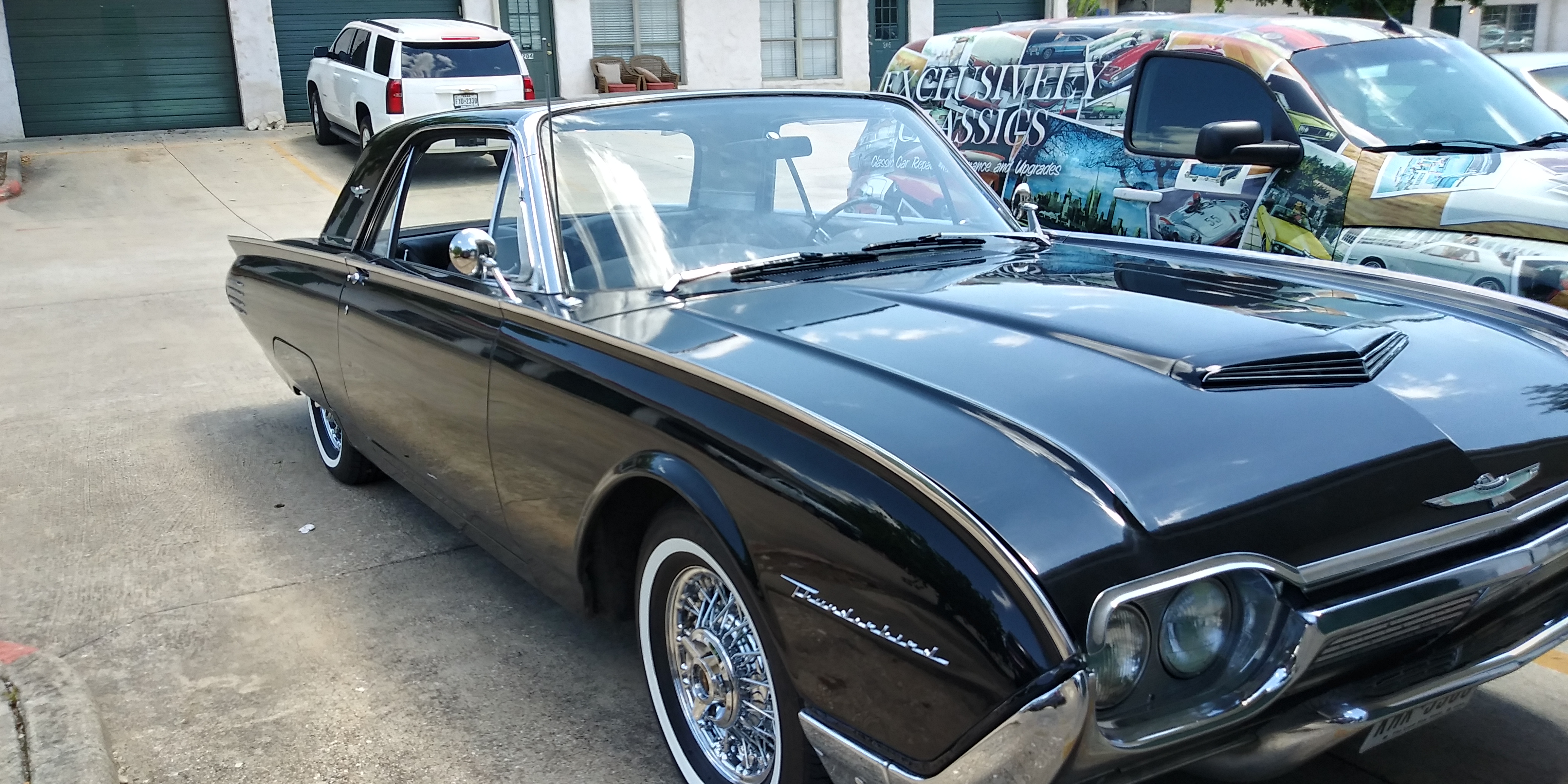 More pics of the 62 t bird. New wheels and tires, plus a awesome job on ...