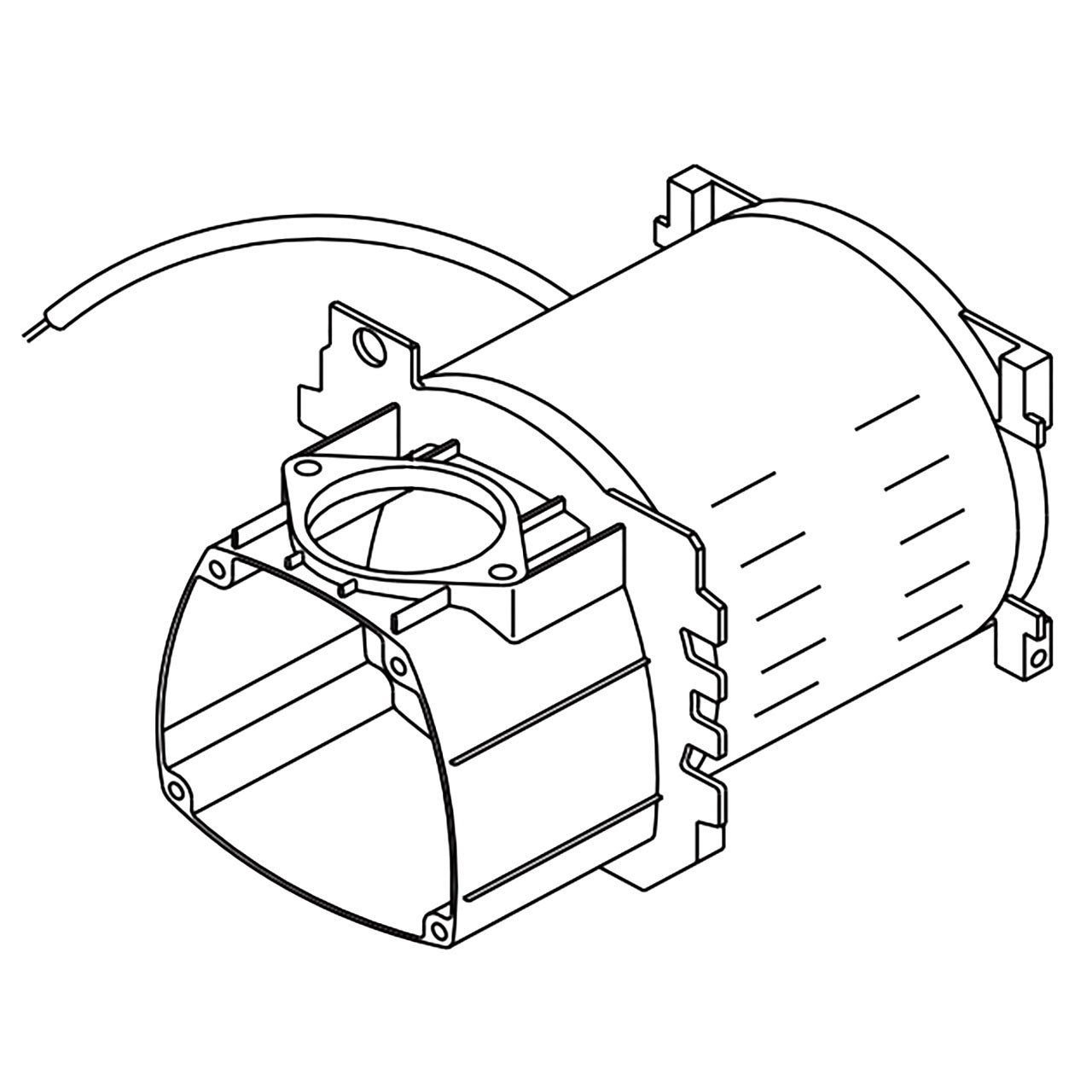 Makita 251209-E - ELECTRIC MOTOR CRANKCASE MAC5200 - Genuine Part