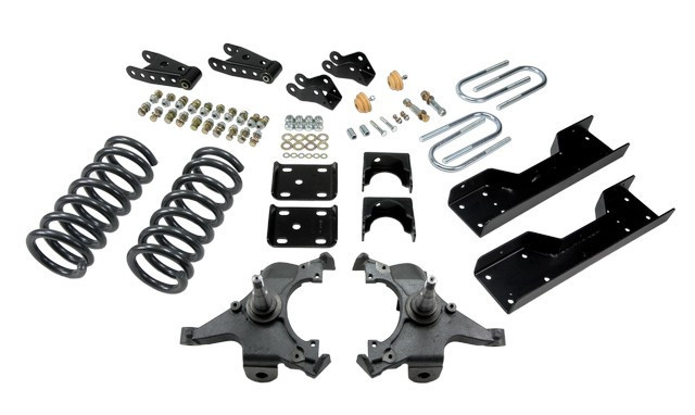 1988-1998 GM C2500 2WD 4-5"/7" Lowering Kit - Belltech 702 - Suspension ...