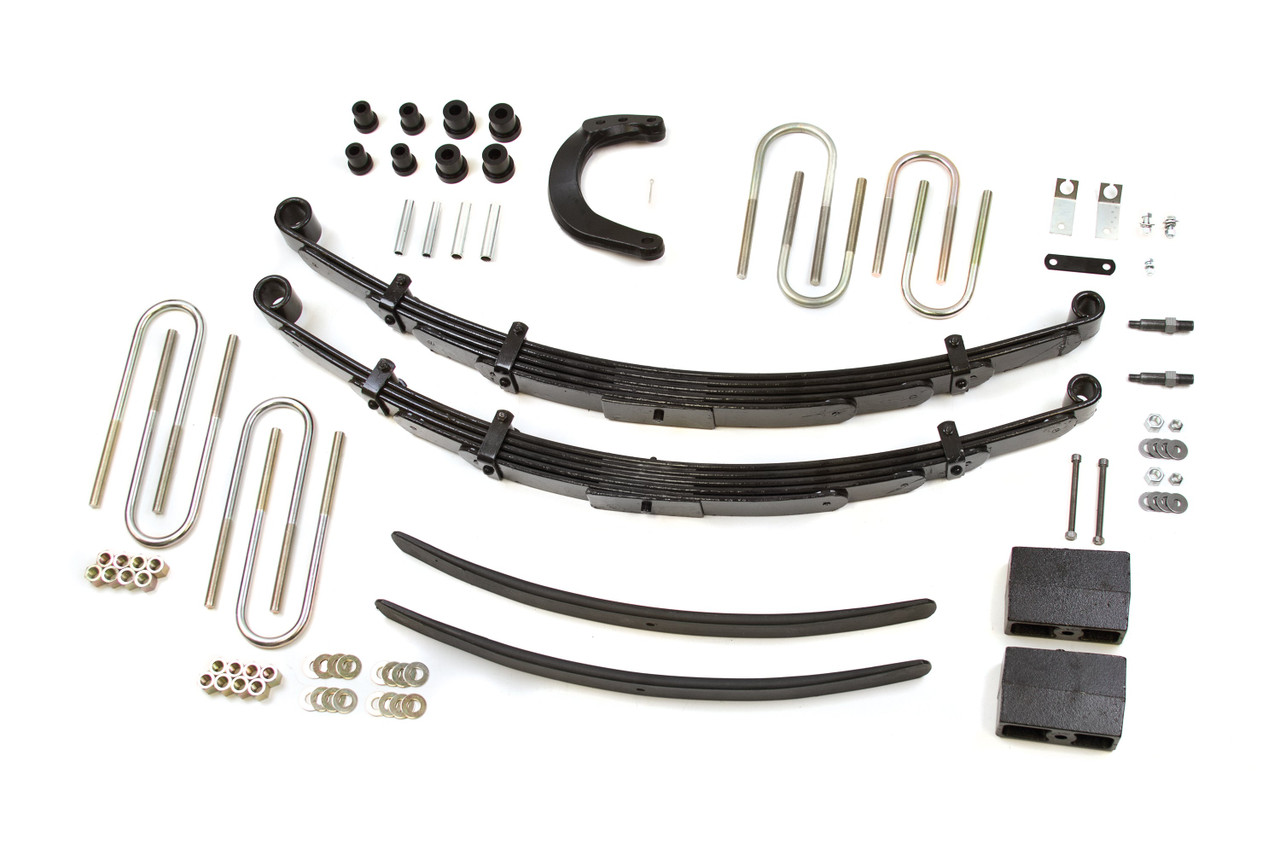 6" Leaf Spring Lift Kit - Zone Offroad ZONC24 - Suspension Superstore