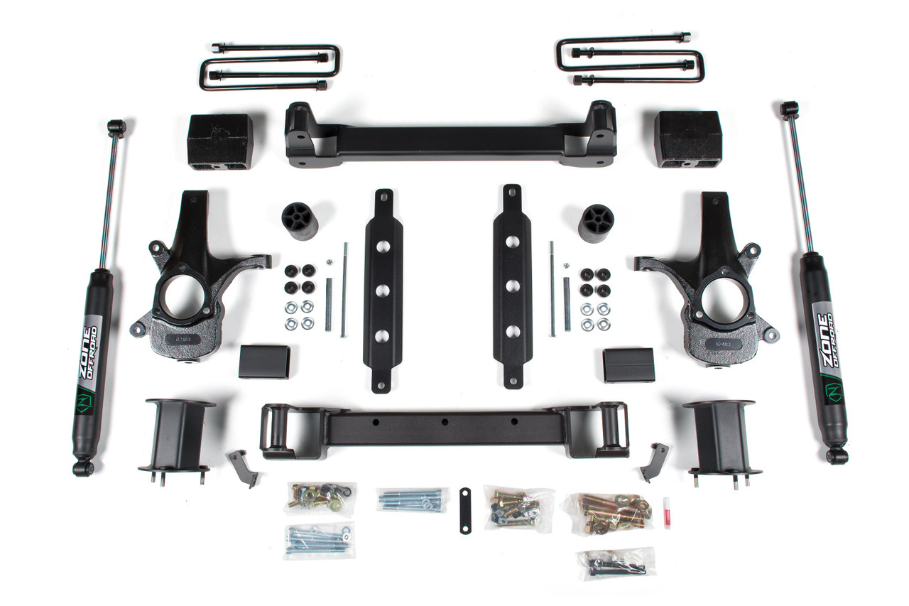 6.5" Suspension Lift Kit - Zone Offroad ZONC33N - Suspension Superstore