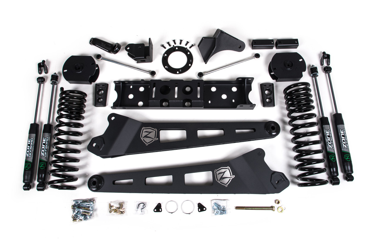 4" Radius Arm Lift Kit - Gas - Zone Offroad ZOND79N - Suspension Superstore