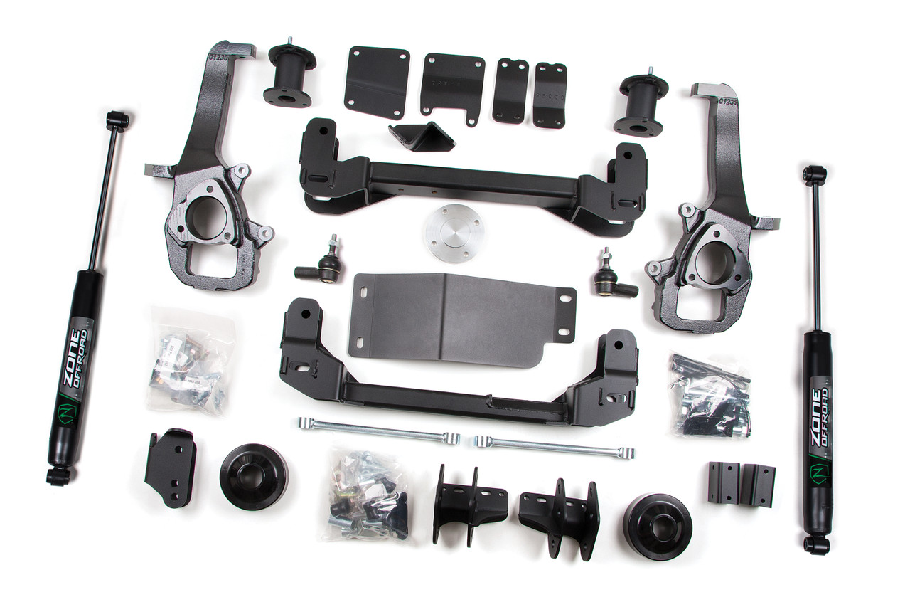 4" Suspension Lift Kit - Zone Offroad ZOND20N - Suspension Superstore