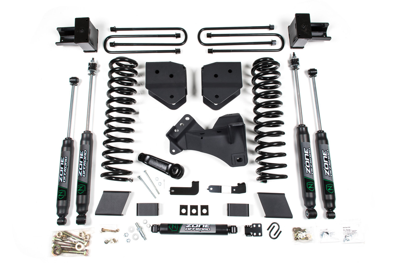 4" Standard Lift Kit - Zone Offroad ZONF50N - Suspension Superstore