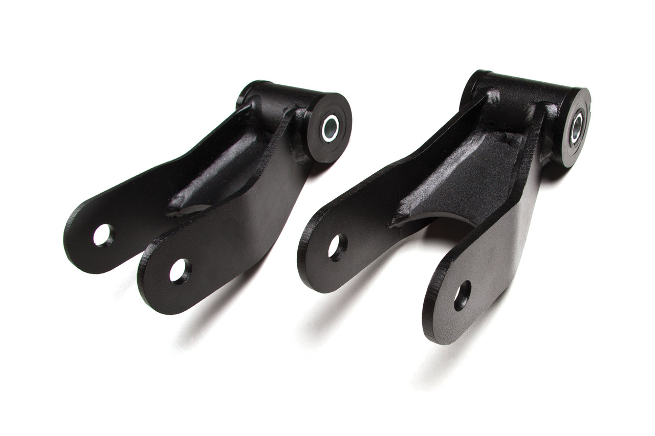 Leaf Spring Shackles - 1.0" Lift - Zone Offroad ZONJ5107 - Suspension ...