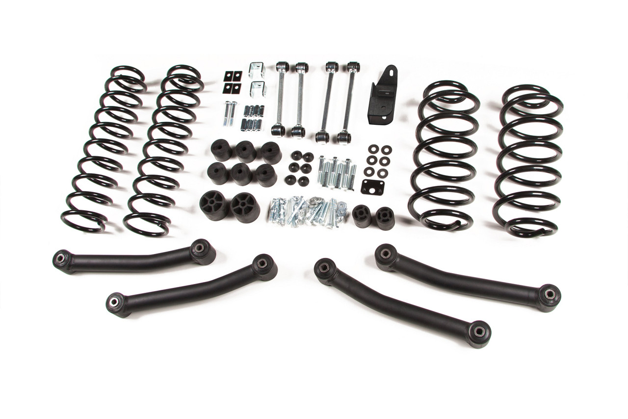4" Coil Spring Lift Kit - Zone Offroad ZONJ10 - Suspension Superstore