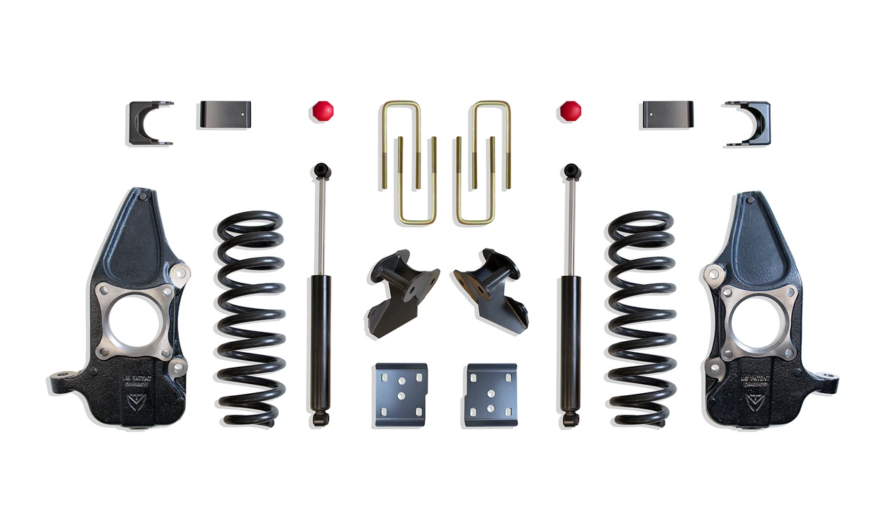 2009-2014 Ford F-150 4wd 3/5" MaxTrac Lowering Kit - KC333435-4 ...