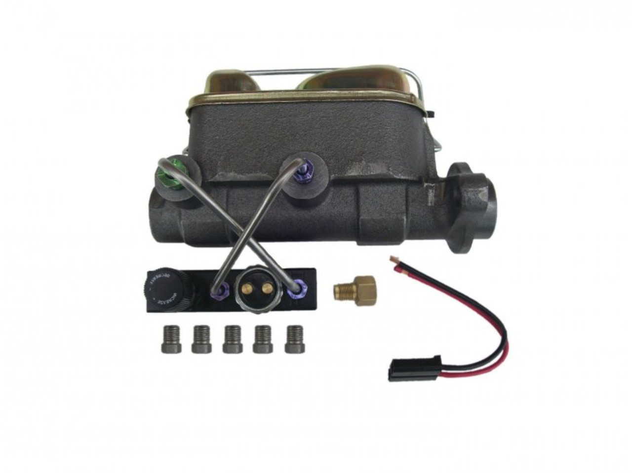 Master Cylinder Kit 1" Bore W/ Adjustable Combination Valve - LEED ...
