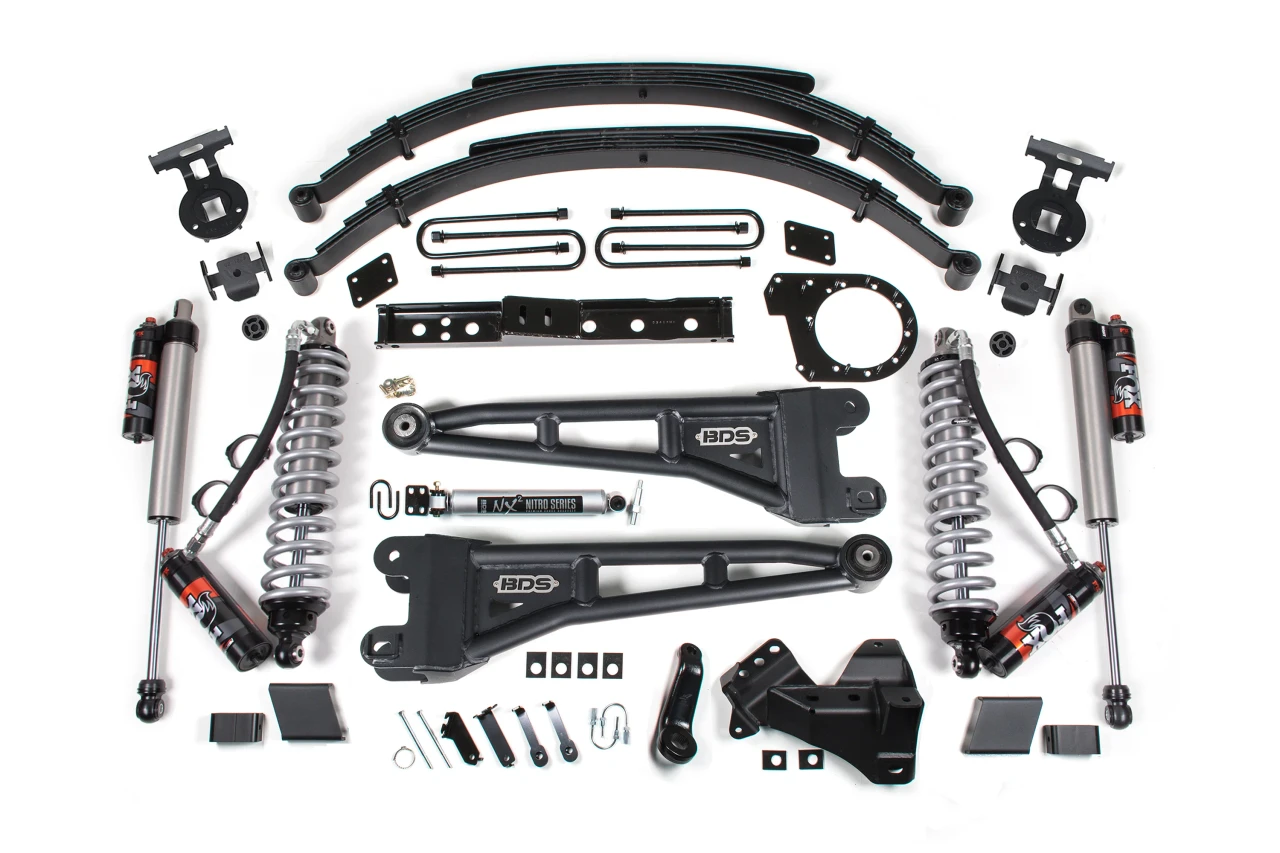 BDS Suspension BDS2259PES Ford F250/F350 SRW 4wd 7" Radius Arm ...