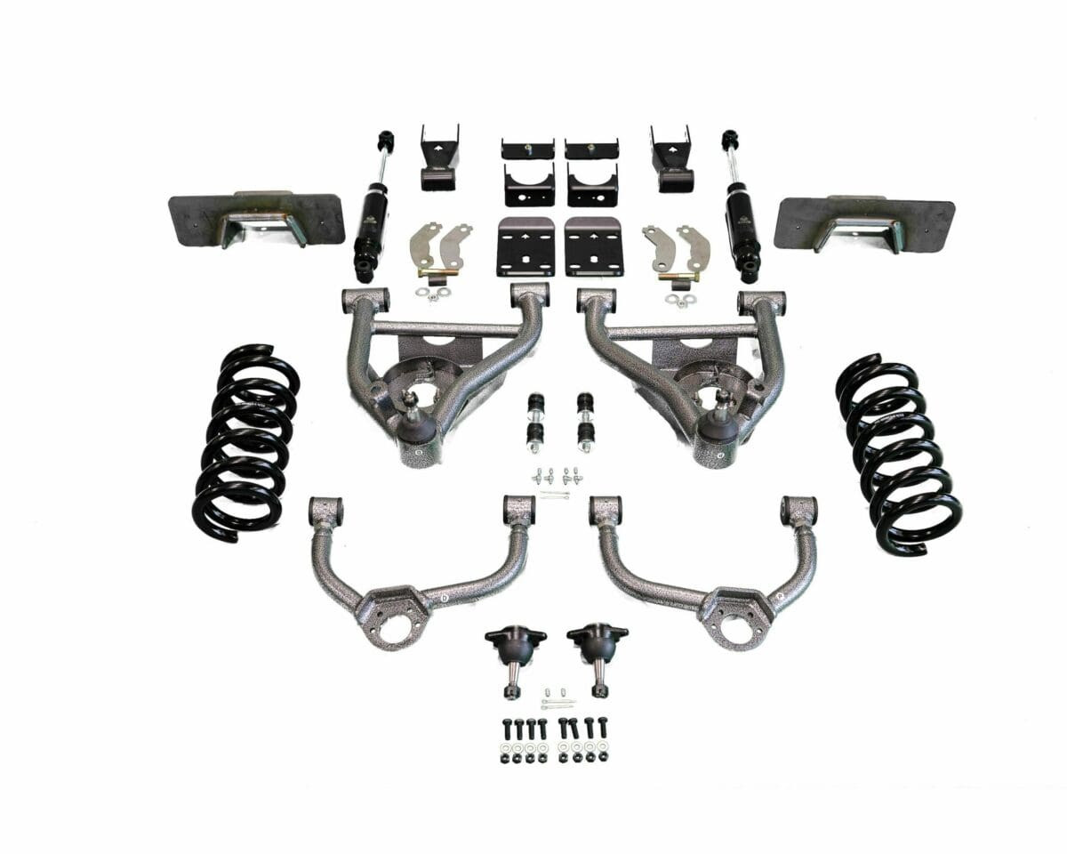 1988-1998 Chevy & GMC C1500 2WD Single Cab 5/7" Weld On Lowering Kit ...