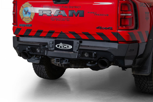 Addictive Desert Designs Dodge RAM RHO Stealth Fighter Rear Bumper ...