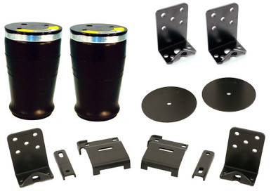 3000lb Under Frame Air Over Leaf Helper Kit For 2"-2.5" Leaf Springs ...