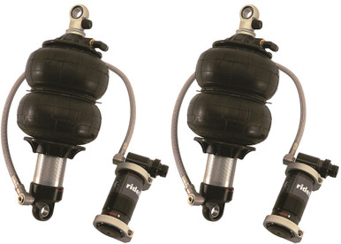 Front TQ Shockwave Air Shocks (3.6" Stroke W/ Eye Mount) - Ridetech ...