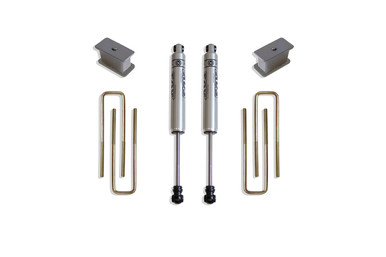 3" Blocks And U-Bolts W/ FOX Shocks - MaxTrac 900430F - Suspension ...