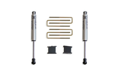 4" Lift Blocks And U-Bolts W/ FOX Shocks - MaxTrac 901340F - Suspension ...