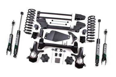 6" Torsion Bar Drop Lift Kit - Zone Offroad ZONC7N - Suspension Superstore