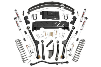 Long Arm 4.5" Lift Kit With V2 Shocks - Rough Country 68670 ...