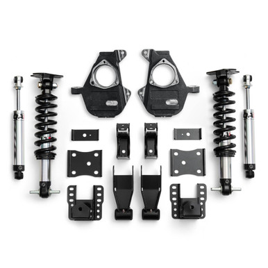 2014-2018 GM 1500 4WD (Stamped / Aluminum) 4/6" Dbl-Adj. Lowering Kit ...