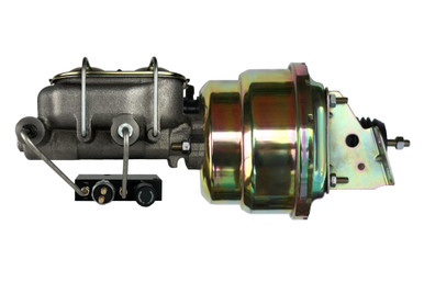 Power Booster Kit 7" Dual Booster 1-1/8" Bore Master Combo Valve (Zinc ...