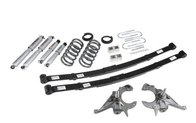 1995-1997 GMC Jimmy 2wd (6 Cyl) 4/5" Lowering Kit w/ Street Performance ...