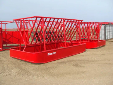 2 Bale Basket Feeder - Maline Seed And Fence