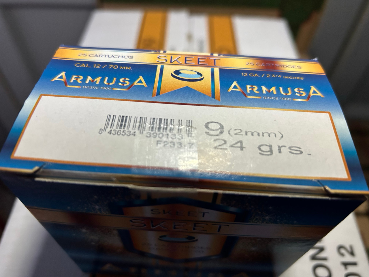 ARMUSA SKEET 12GA. (24 GRAMS - 7/8 OZ.) #9 COMPETITION (1 BOX OF 25 SHELLS) FROM $9.99 + FREE ...