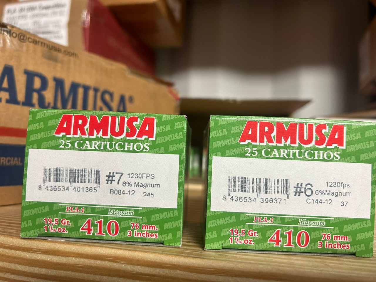 ARMUSA .410 GA 3" MAGNUM (11/16 OZ.) NICKEL PLATED 1300 FPS (1 CASE OF ...