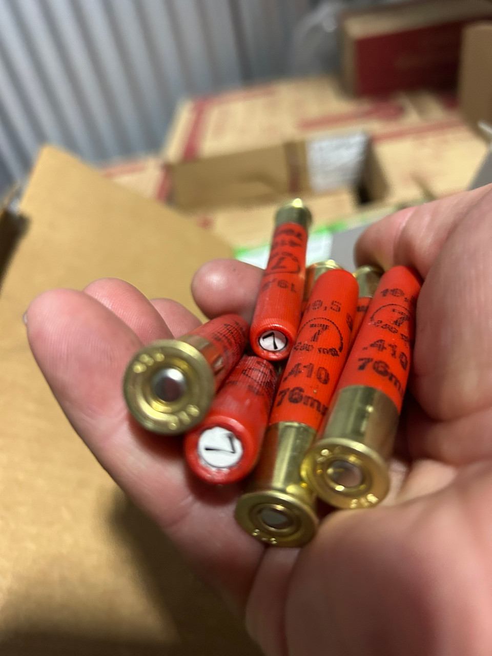 ARMUSA .410 GA 3" MAGNUM (11/16 OZ.) NICKEL PLATED 1300 FPS (1 CASE OF ...