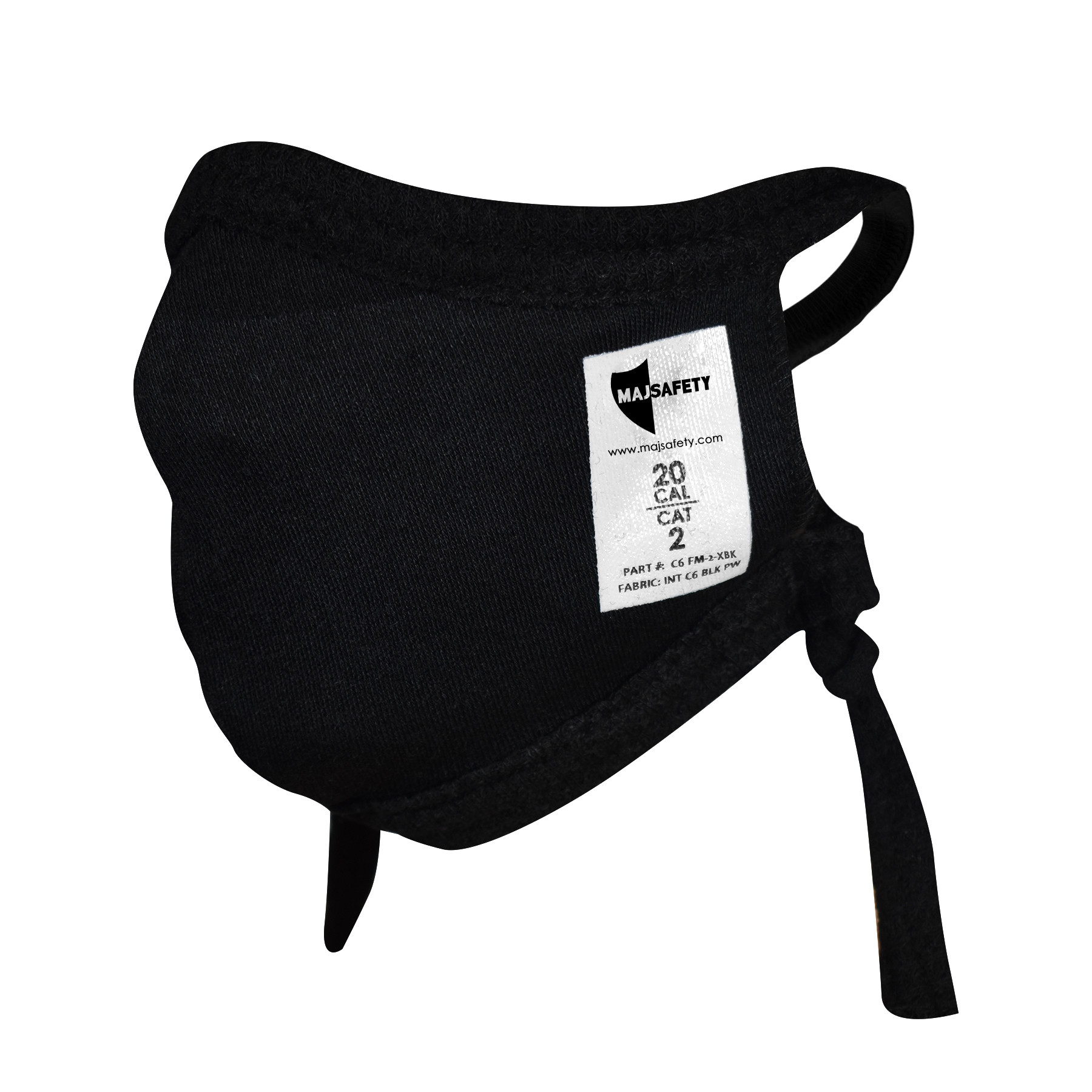 FR Face Mask C6 (ARC Rated)- X-BACK - Majestic Safety Apparel