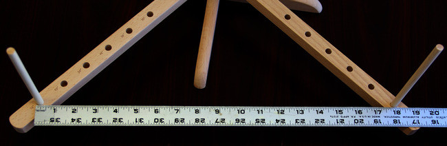 Stanwood Needlecraft - Tabletop Amish Style Wooden Yarn Swift, 2.5-6 ft ...