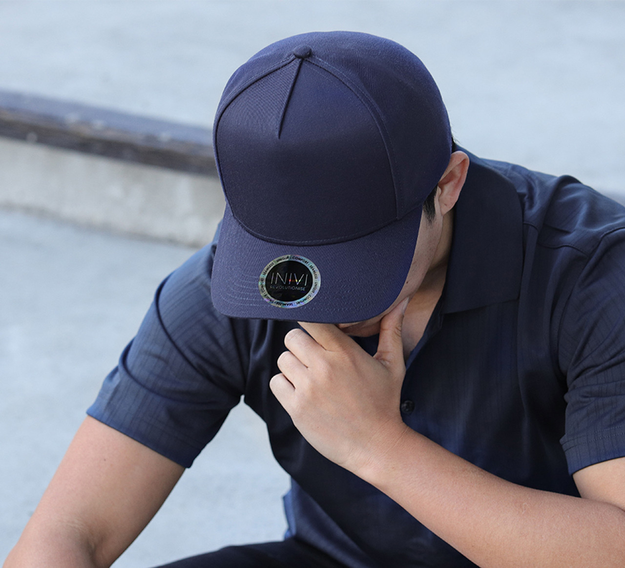 *NEW* Polycotton 2 Panel Cap