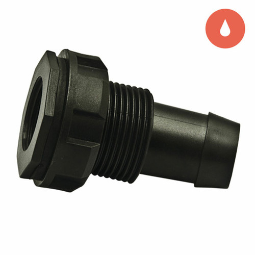 Active Aqua 1" Fill/Drain Fitting - Shore Grow