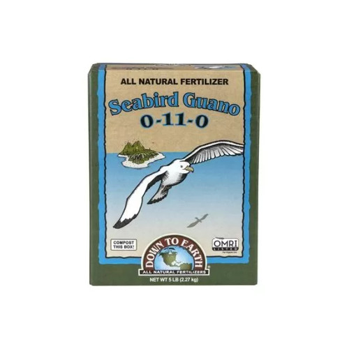 Down to Earth Seabird Guano 5 Lbs. - Shore Grow