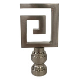 White Greek Key Matches - The Silver Oyster