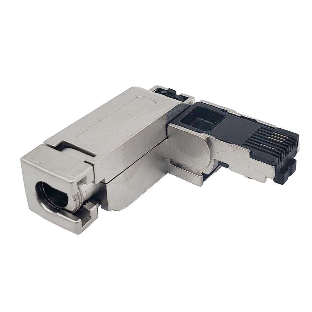 PROFINET RJ45 Fast Connect Plug 90 Degree | 114030004 | InduSol America
