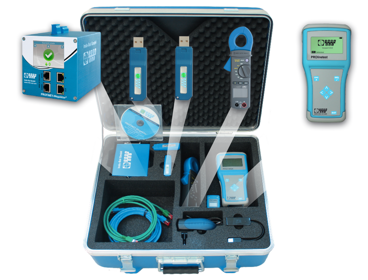 PROFINET Diagnostics Set incl. PROlinetest 114010020 | InduSol America