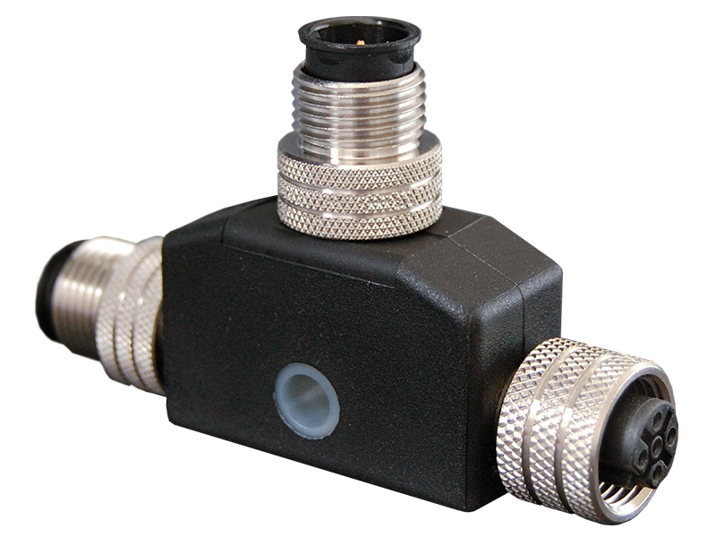 PROFIBUS M12 T-Piece for PROFIBUS DP | 110100009 - InduSol America, LLC