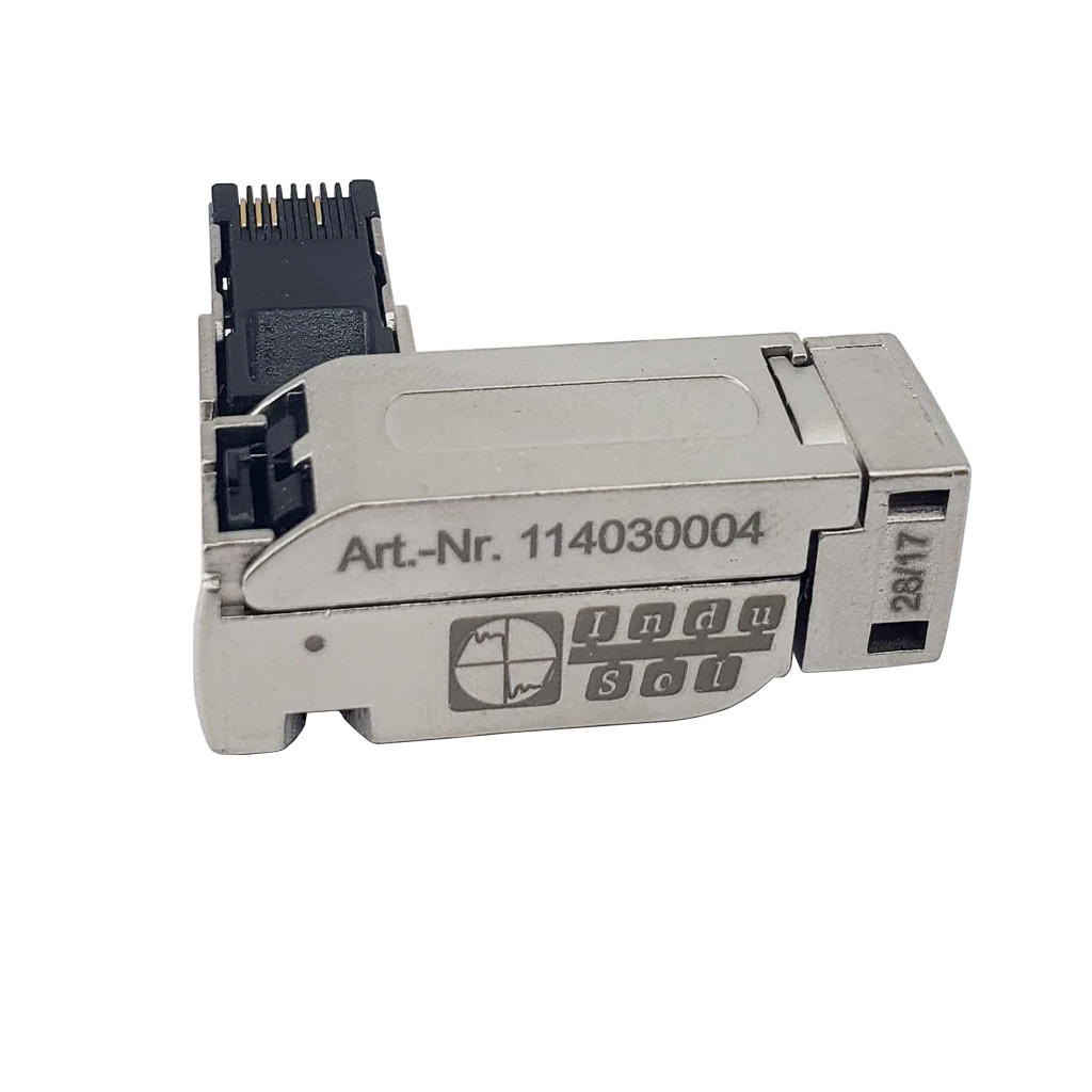 PROFINET RJ45 Fast Connect Plug 90 Degree | 114030004 | InduSol America