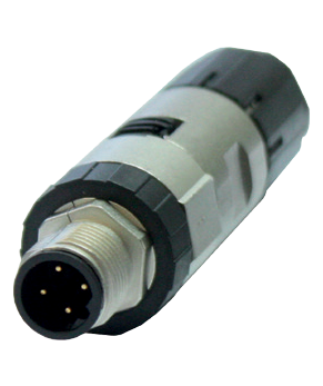 PROFINET Round plug connector IE Fast Connect Plug PRO M12 (D coded ...