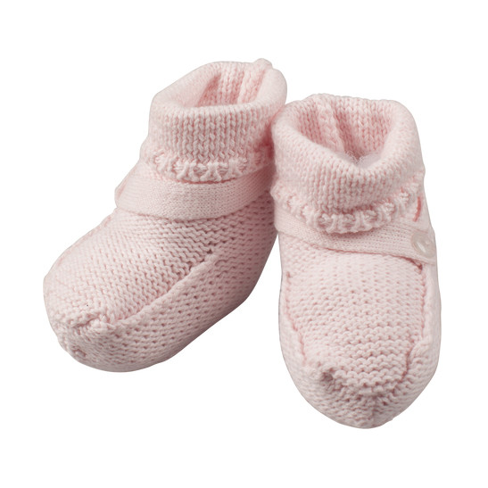 Button Strap Knit Booties | Feltman Brothers