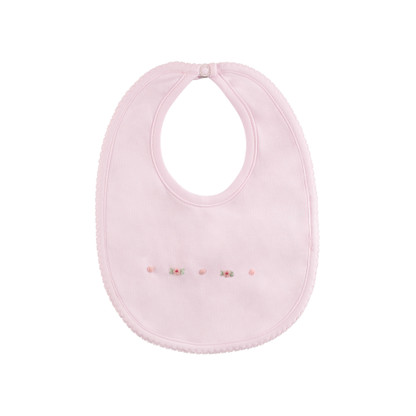 Baby Girl`s Smocked Flower Bib | Feltman Brothers