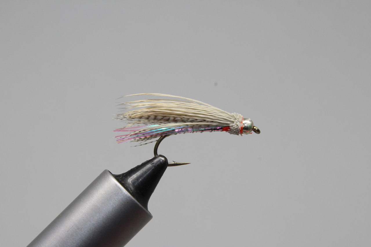 BEAD HEAD SILVER ROLLED MUDDLER - Fly Angler Distributing Inc