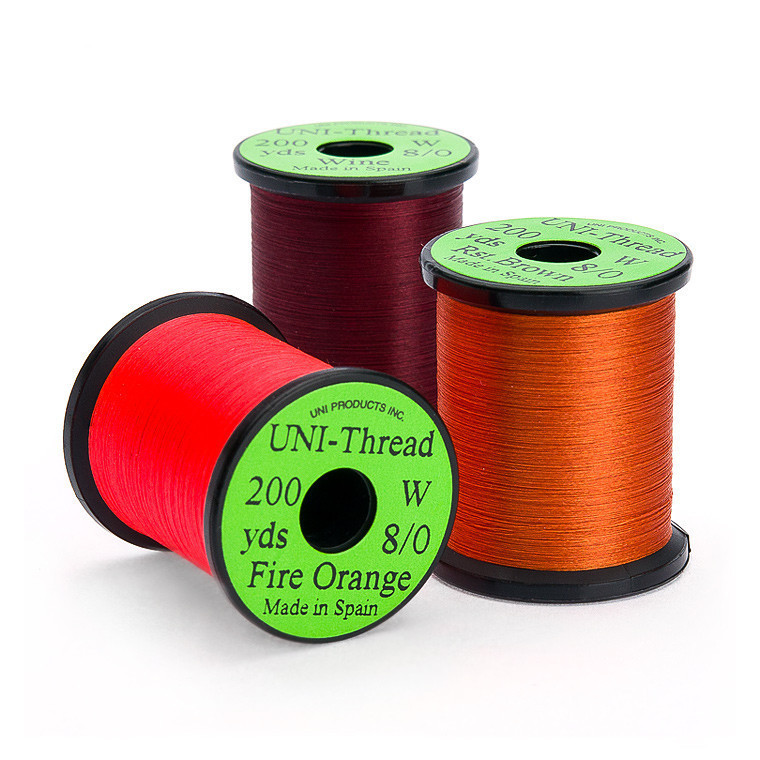 UNI-THREAD 8/0, UNWAXED - Fly Angler Distributing Inc