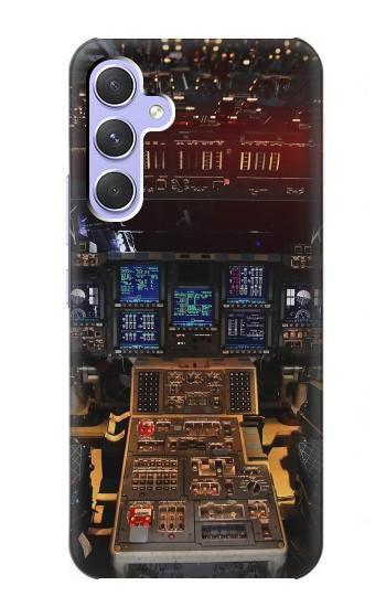 S3836 Airplane Cockpit Case For Samsung Galaxy A54 5G